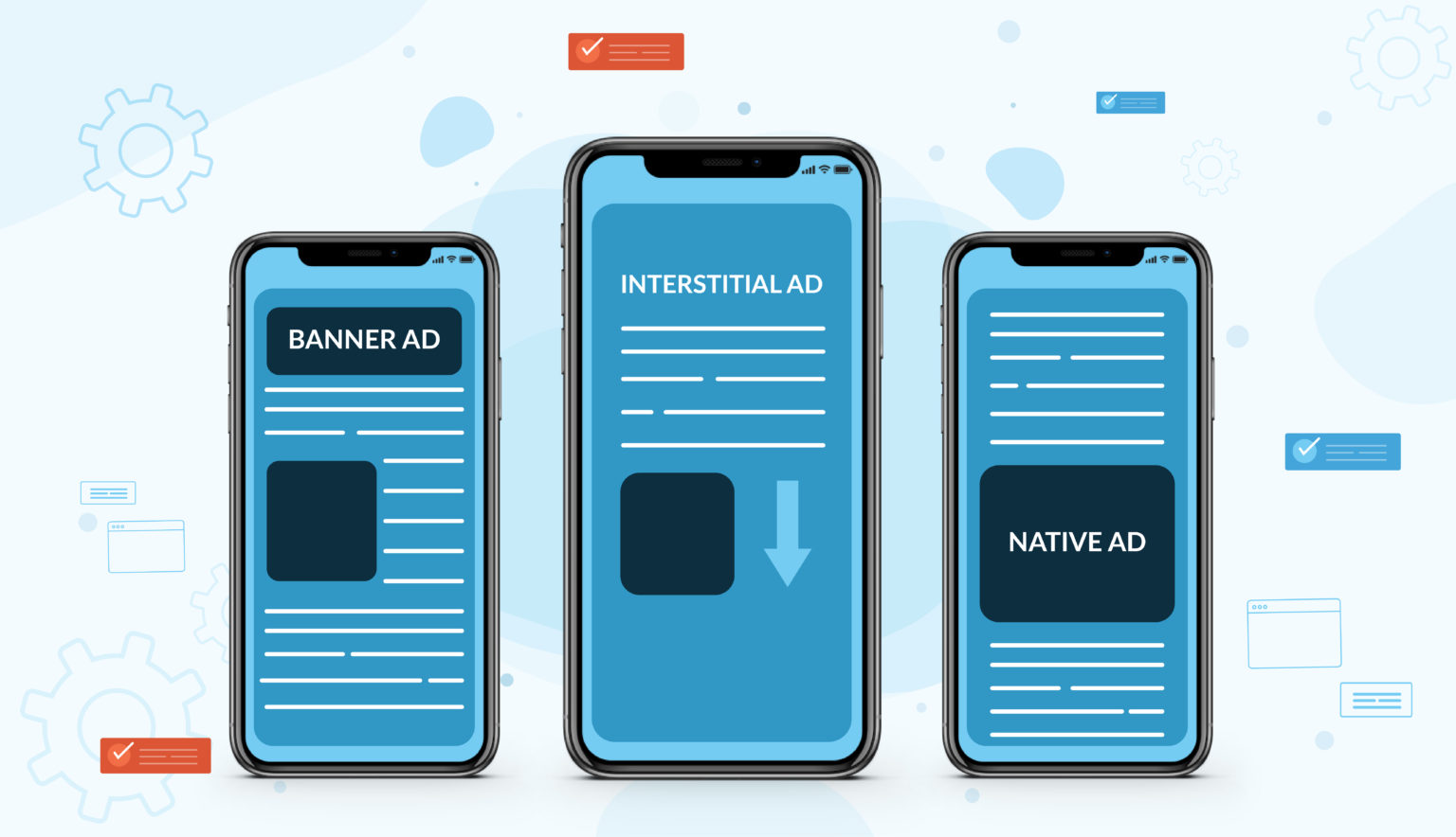 App Ad Categories: Interstitial vs. Native vs. Banner Ads | AdAction.com